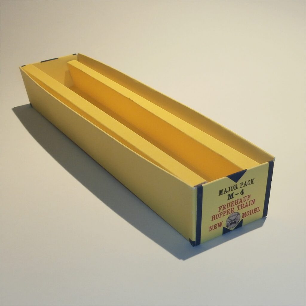 Matchbox Major Pack 4 b Fruehauf Hopper Train E Style Repro Box Tray ...