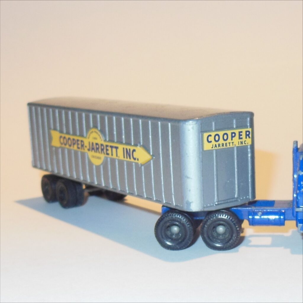 Matchbox Lesney Major Pack 9a1 Cooper Jarrett Double Freighter Yellow ...