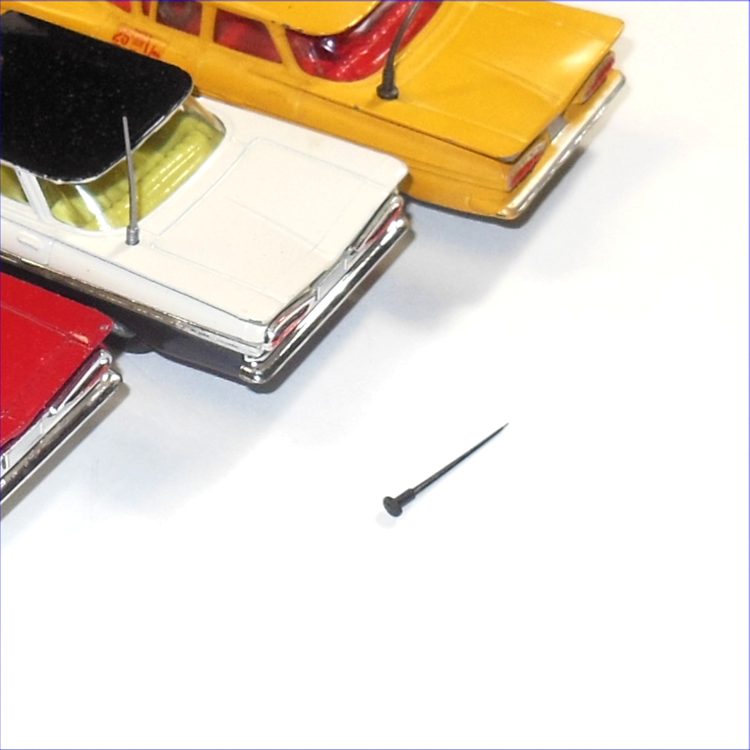 Corgi Toys Aerial Sedan Police Fire Taxi Chevrolet Impala Black Plastic ...