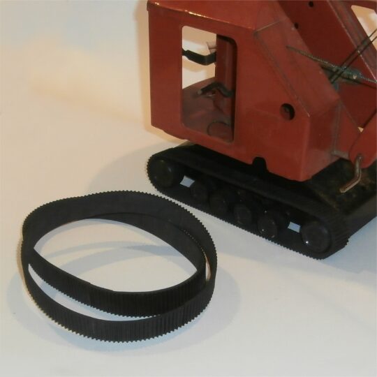 Triang 300 Excavator Jones Crane Black Treads Rubber Tracks